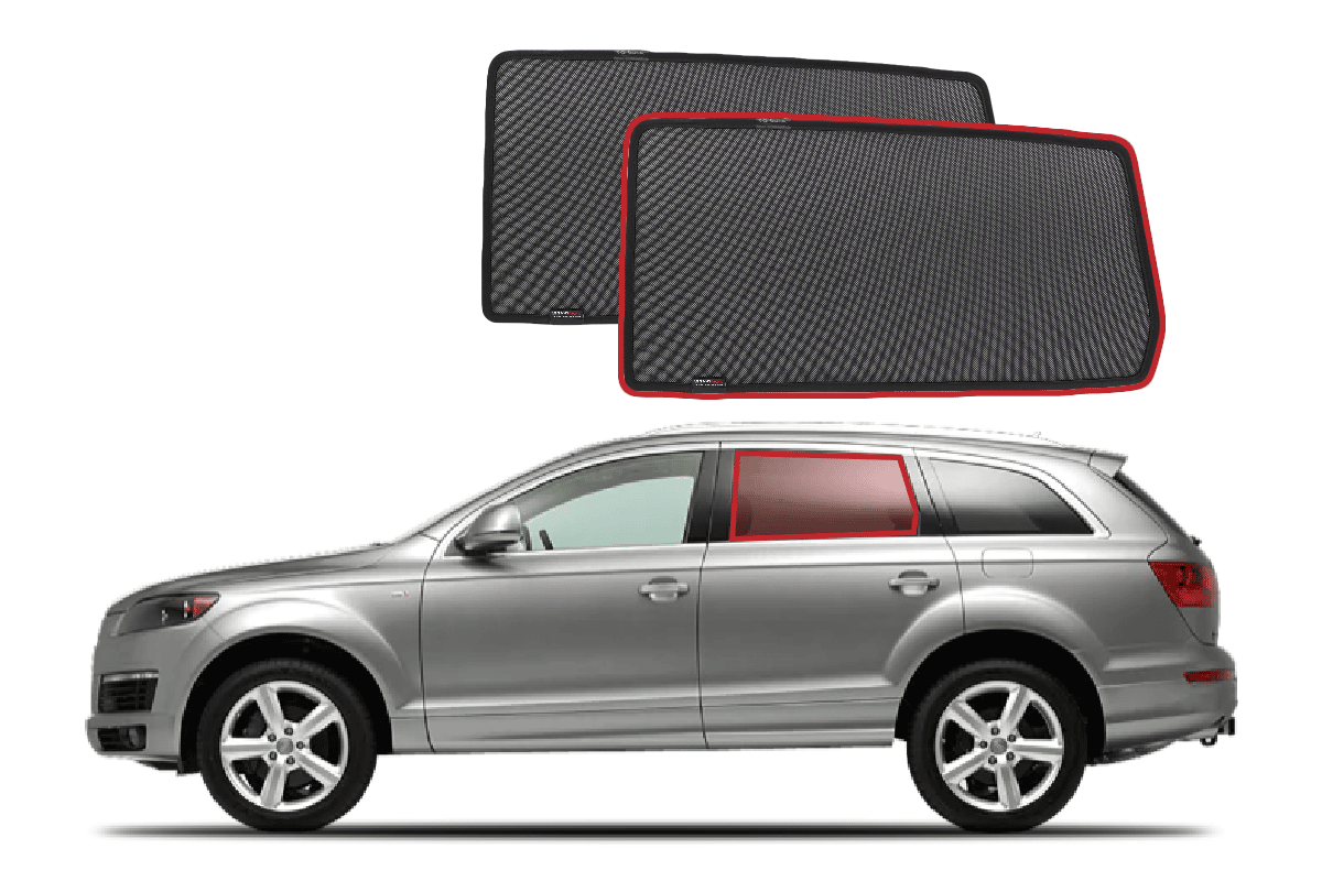 Audi Q7 1st Gen Rear Shades (2005-2015)