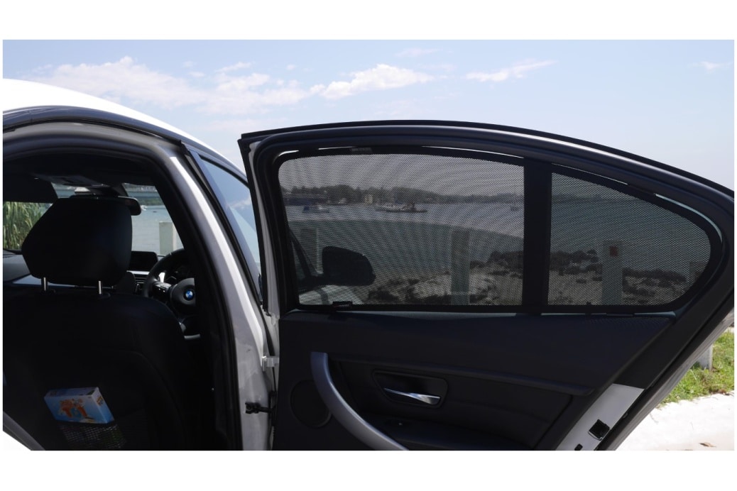 BMW 3 Series Sedan 6th Gen Window Shades (2011-2019)