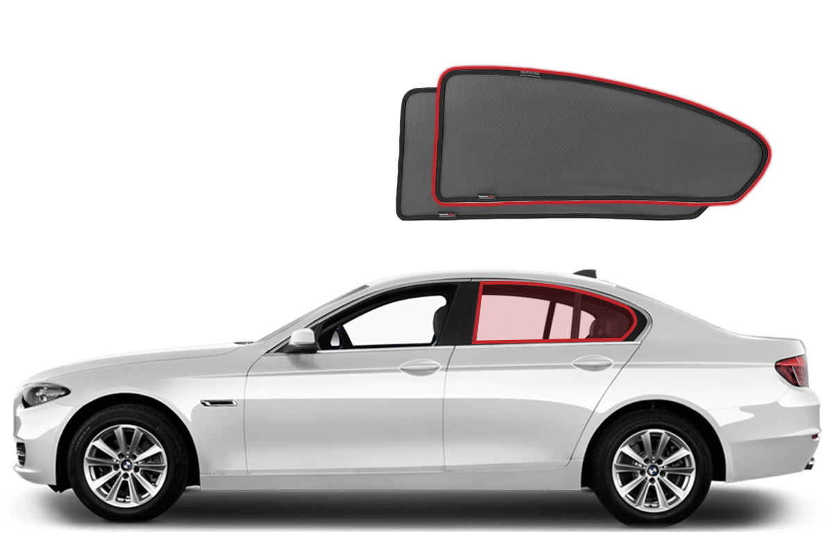 BMW 5 Series Sunshades - Perfect Fit Guaranteed - Snap Shades
