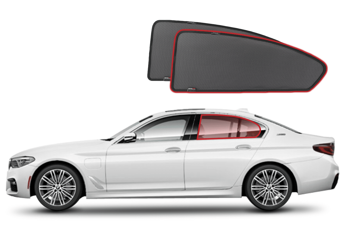 BMW 5 Series Sedan 7th Gen Rear Shades (2017-2024)
