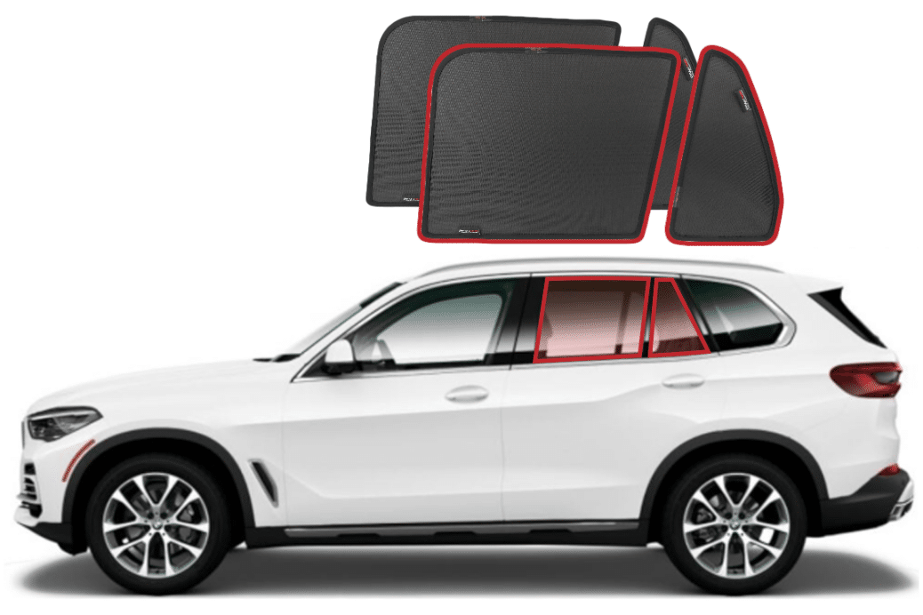 BMW X5 4th Gen Window Shades (2019-Present)