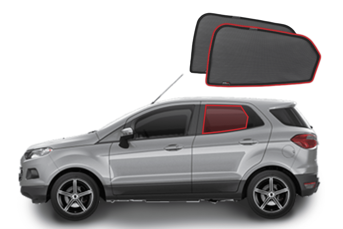 Ford EcoSport Sunshades - Perfect Fit Guaranteed - Snap Shades
