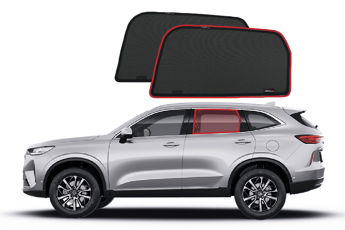 GWM H6 Sunshades - Perfect Fit Guaranteed - Snap Shades