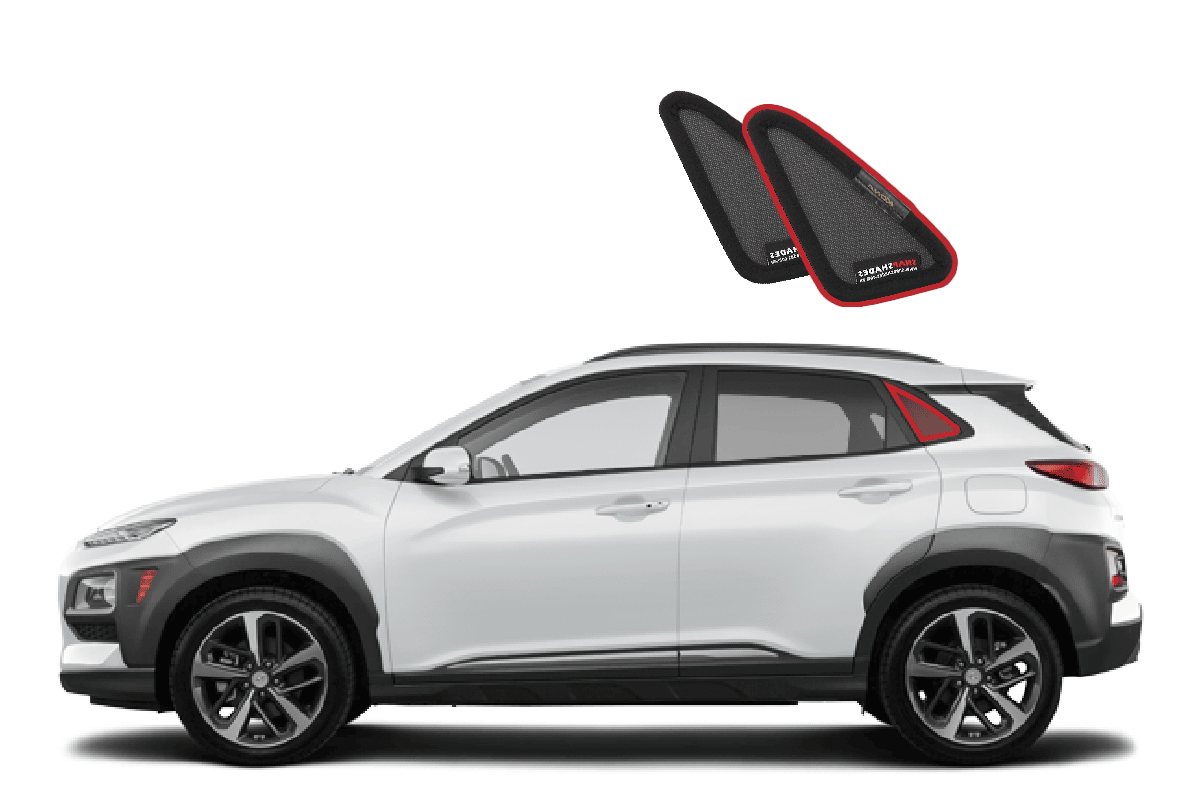 Hyundai Kona Sunshades - Perfect Fit Guaranteed - Snap Shades
