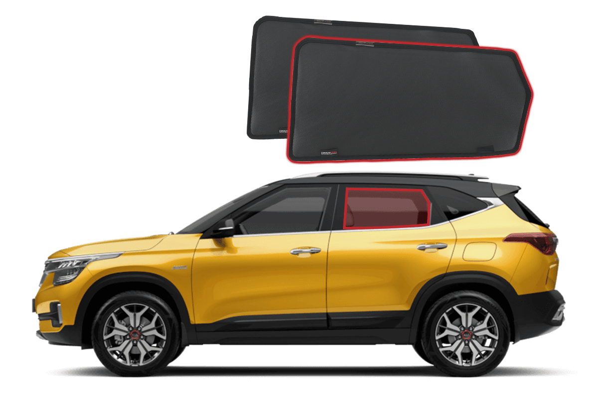 KIA Seltos Sunshades - Perfect Fit Guaranteed - Snap Shades