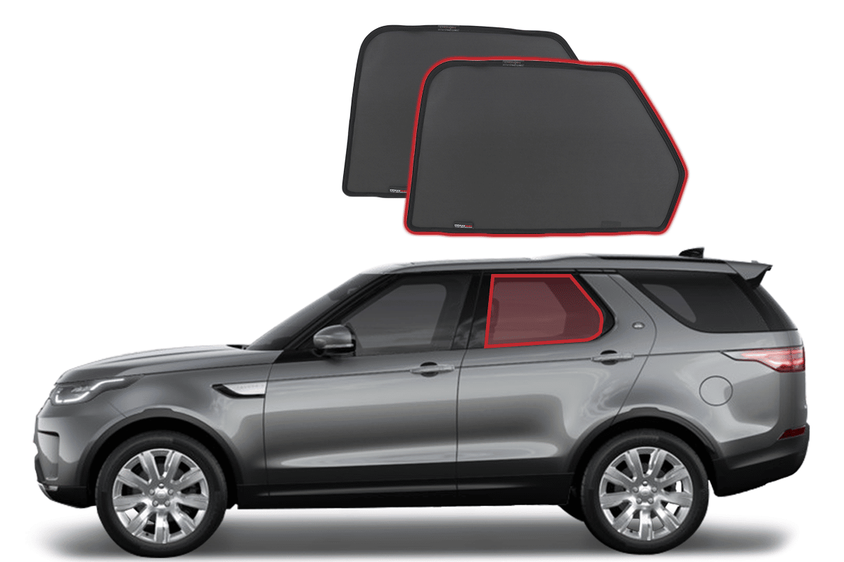 Land Rover Discovery Sunshades - Perfect Fit Guaranteed - Snap Shades