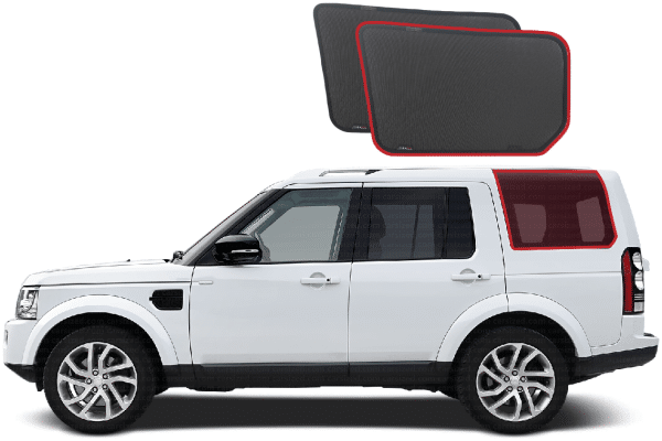 Land Rover Discovery Sunshades - Perfect Fit Guaranteed - Snap Shades