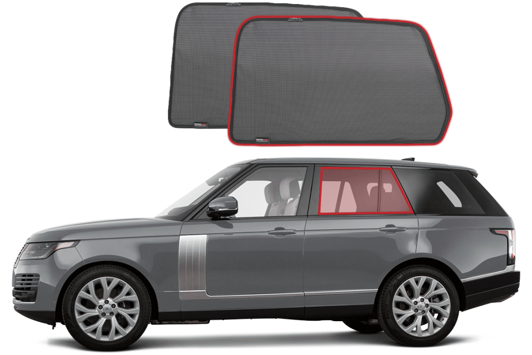 Land Rover Range Rover Sunshades - Perfect Fit Guaranteed - Snap Shades