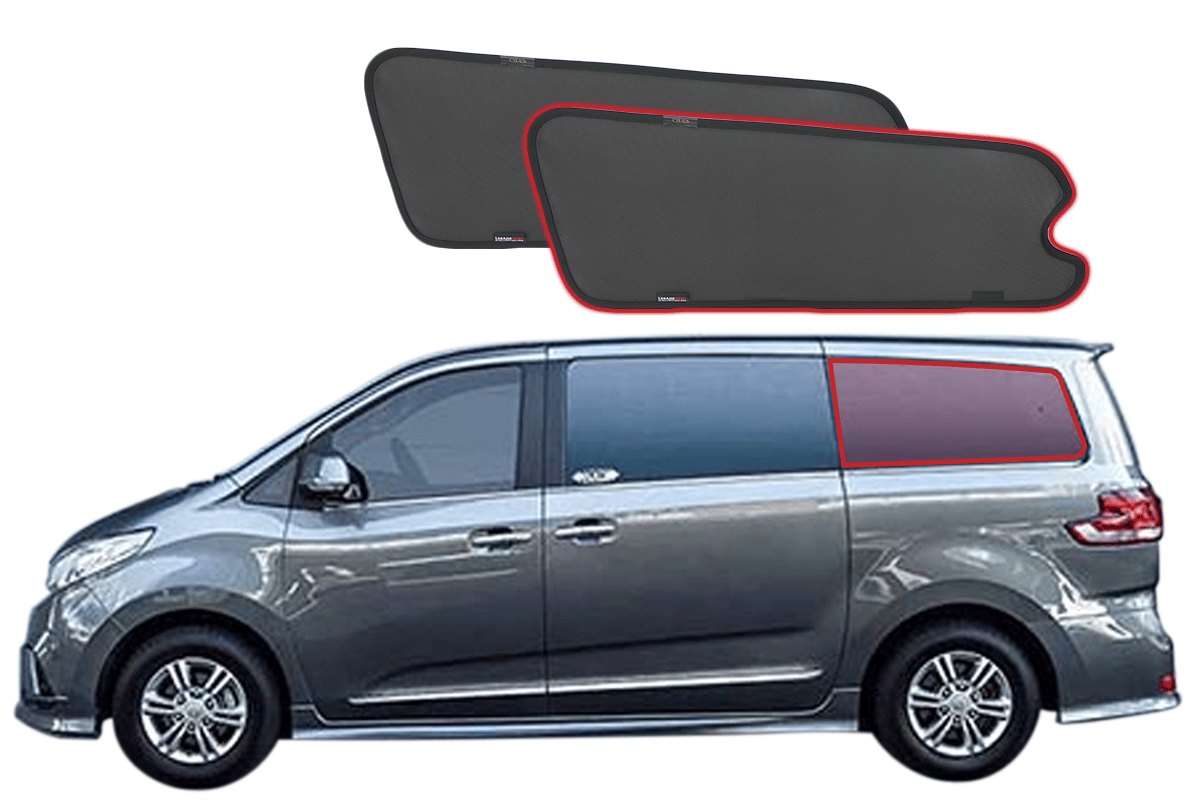 LDV G10 Sunshades - Perfect Fit Guaranteed - Snap Shades