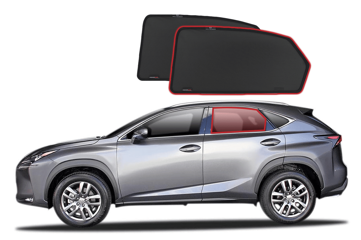 Lexus NX 1st Gen Rear Shades (AZ10) (2014-2021)