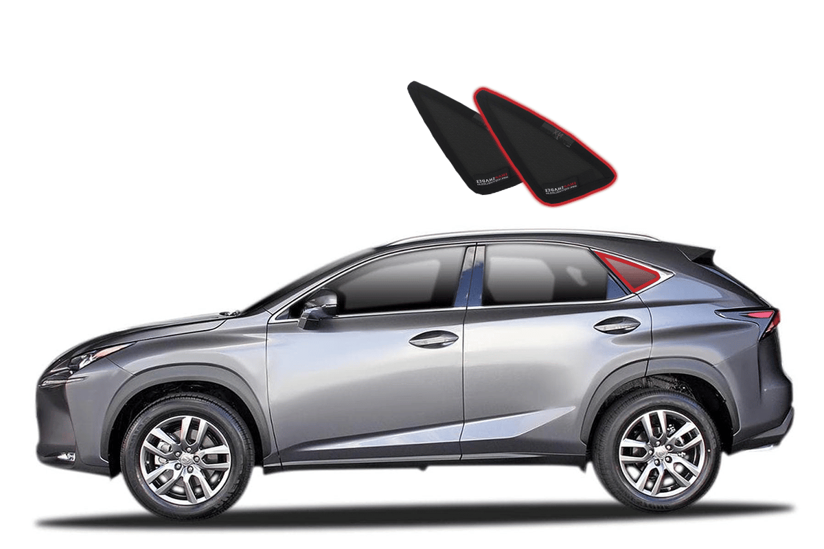 Lexus NX Sunshades - Perfect Fit Guaranteed - Snap Shades