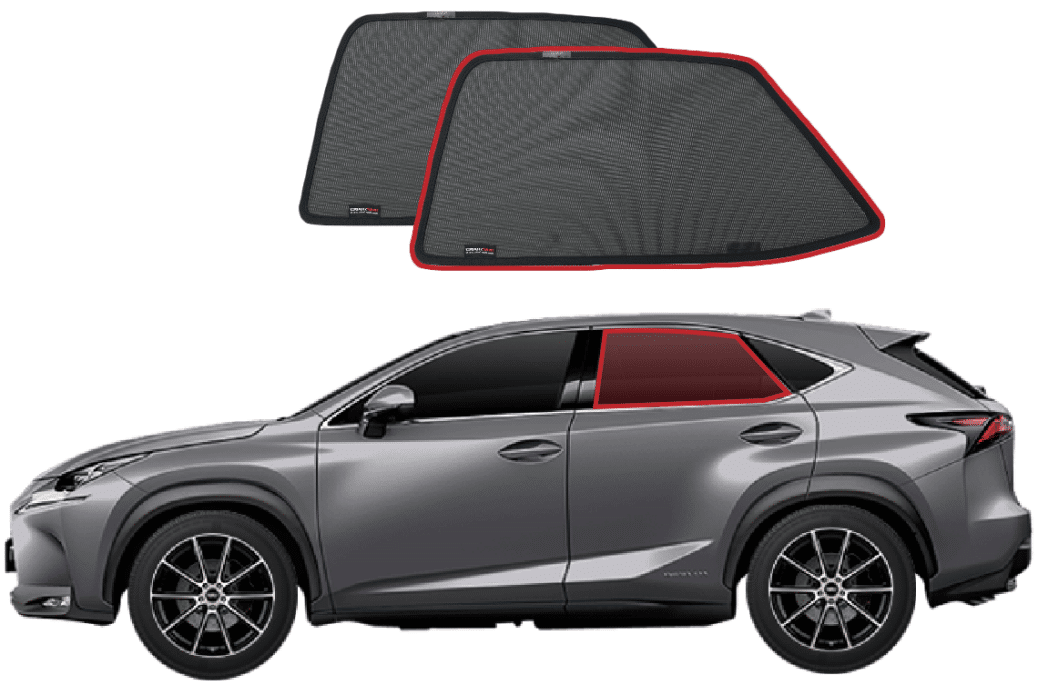 Lexus NX 2nd Gen Window Shades (AZ20) (2021-Present)