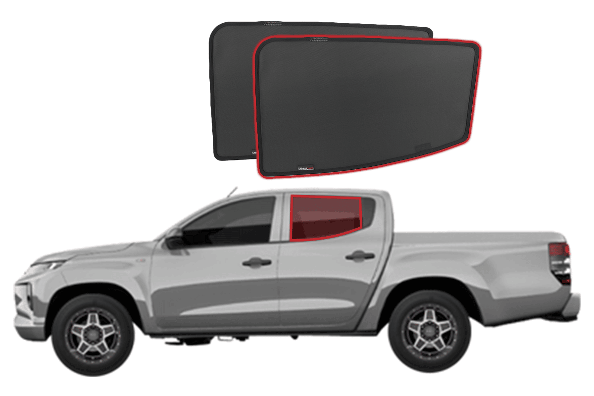 Triton L200 Rear Shades 2015-2024