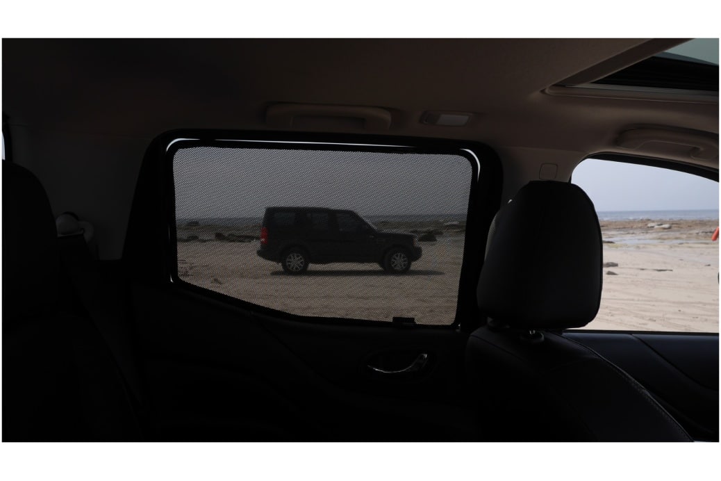 Nissan Navara Sunshades - Perfect Fit Guaranteed - Snap Shades