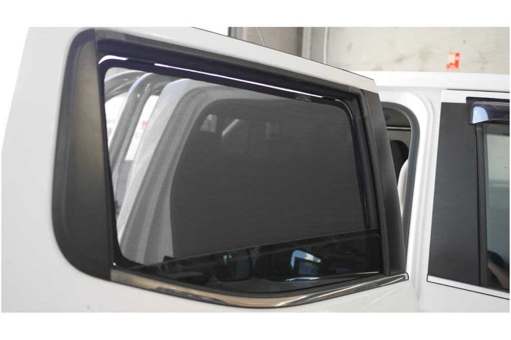 Nissan Navara Sunshades - Perfect Fit Guaranteed - Snap Shades