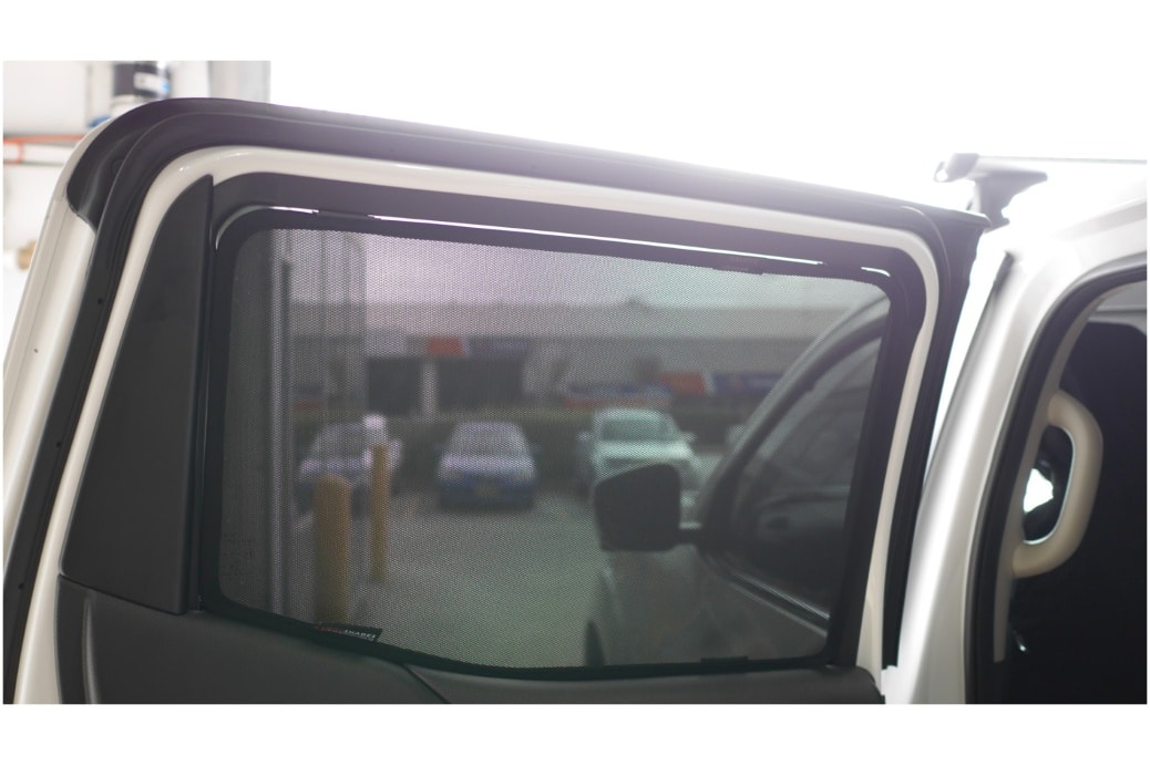 Nissan Navara Sunshades - Perfect Fit Guaranteed - Snap Shades