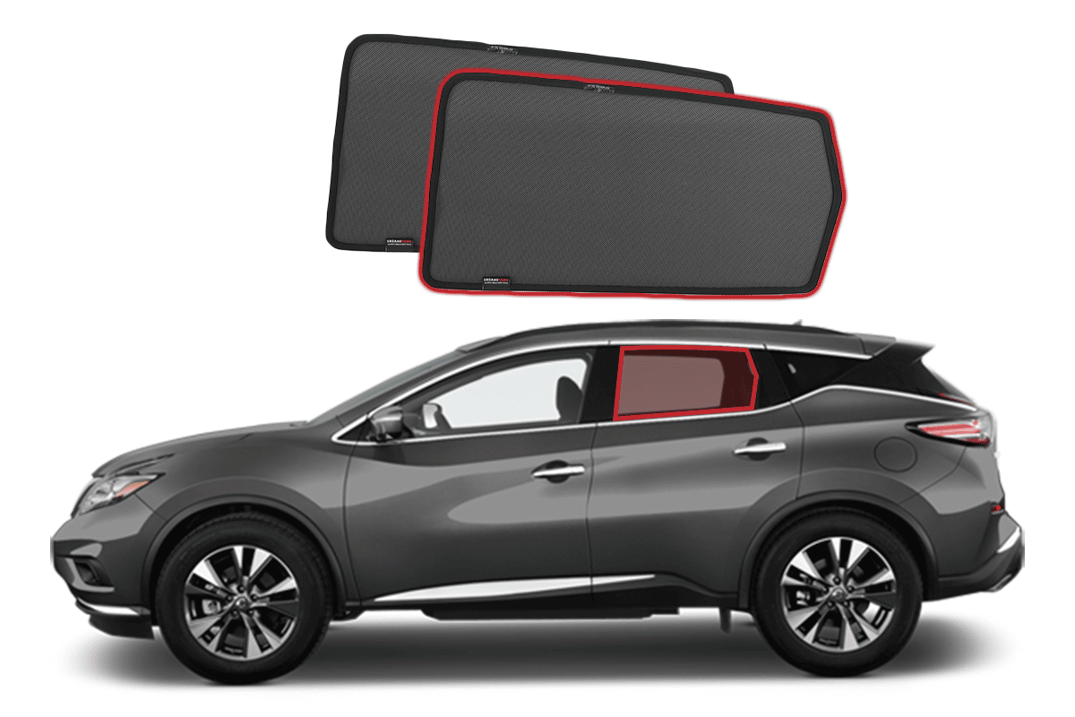 Nissan Murano Sunshades - Perfect Fit Guaranteed - Snap Shades