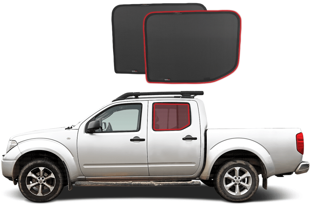 Navara 2nd Gen Car Window Shades D40 2004-2021