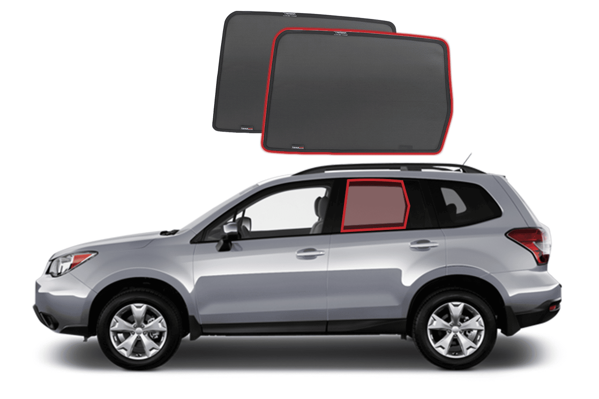 Subaru Forester Sunshades - Perfect Fit Guaranteed - Snap Shades