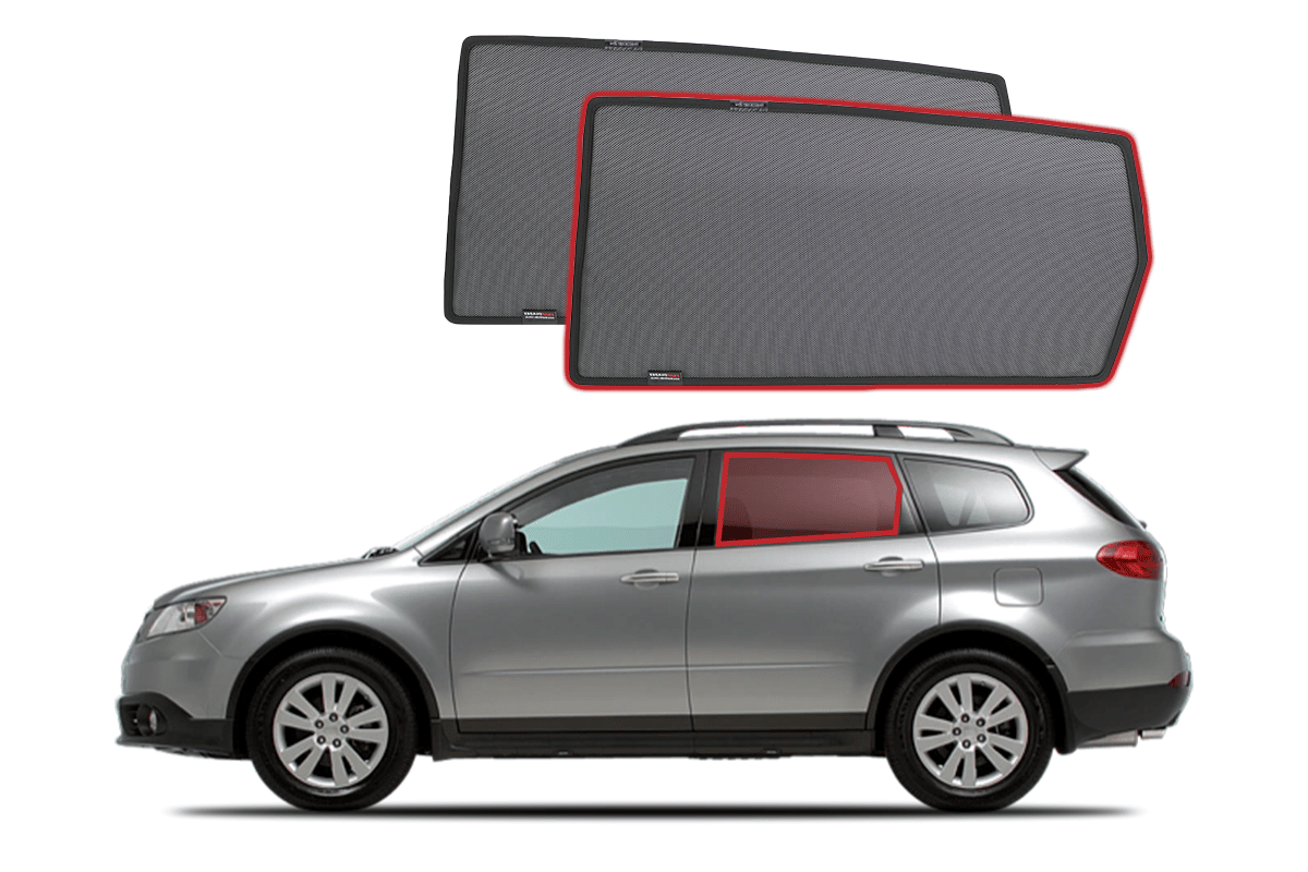 Subaru Tribeca Sunshades - Perfect Fit Guaranteed - Snap Shades