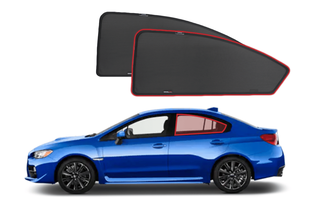 Subaru WRX Sunshades - Perfect Fit Guaranteed - Snap Shades