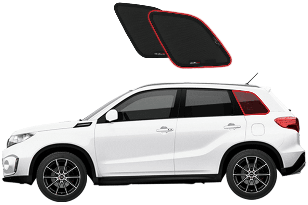 Suzuki Vitara Sunshades - Perfect Fit Guaranteed - Snap Shades