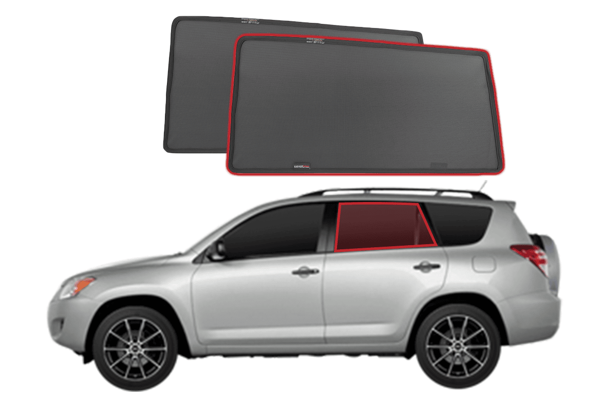 Toyota RAV4 Sunshades - Perfect Fit Guaranteed - Snap Shades
