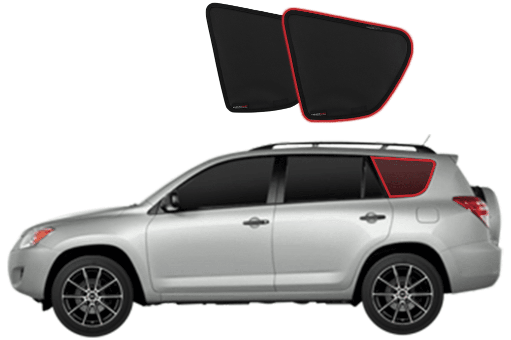 Toyota RAV4 Sunshades - Perfect Fit Guaranteed - Snap Shades