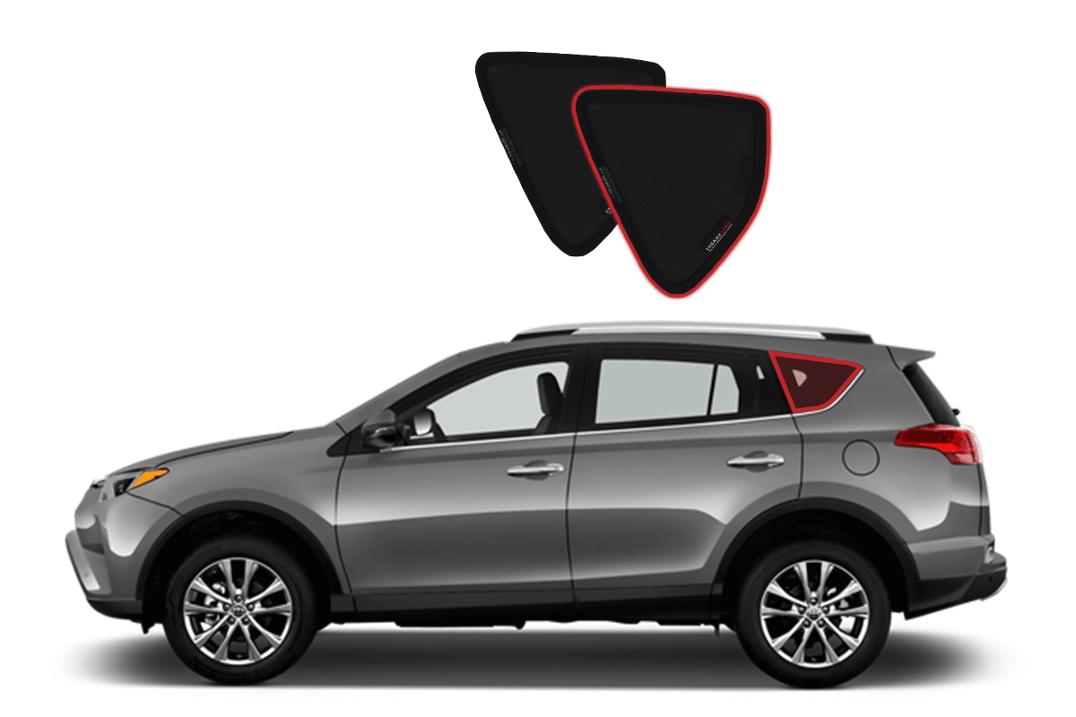 Toyota RAV4 Sunshades - Perfect Fit Guaranteed - Snap Shades