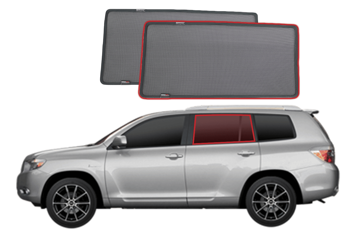 Toyota Kluger Sunshades - Perfect Fit Guaranteed - Snap Shades