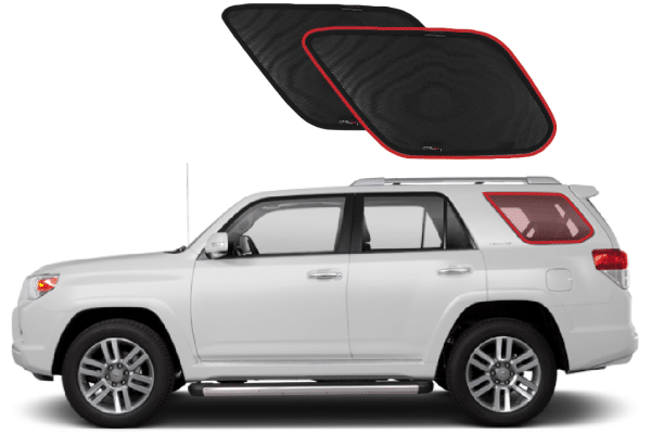Toyota 4Runner Sunshades - Perfect Fit Guaranteed - Snap Shades