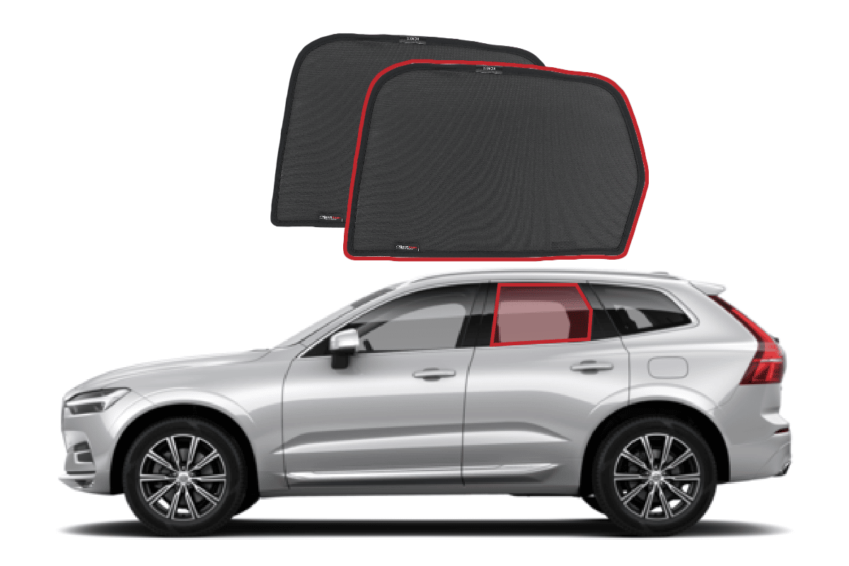 Volvo XC60 2nd Gen Rear Shades 2017-Present