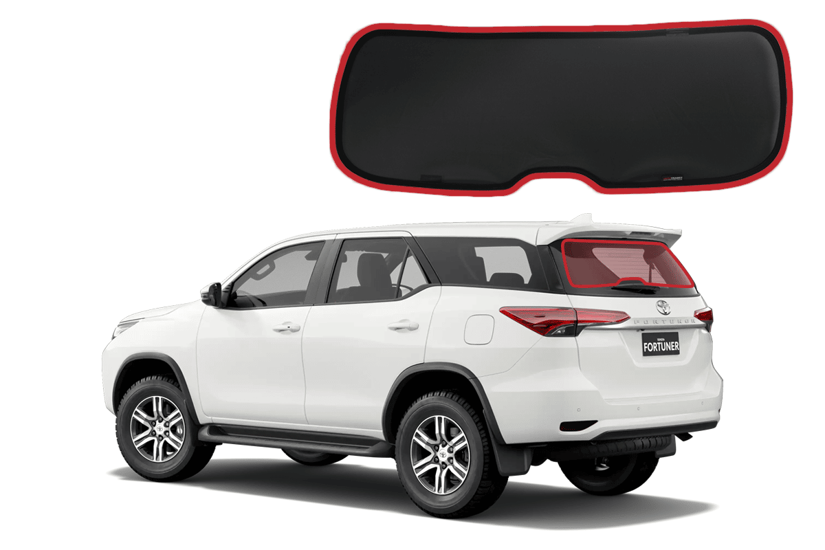 Toyota Fortuner Sunshades - Perfect Fit Guaranteed - Snap Shades
