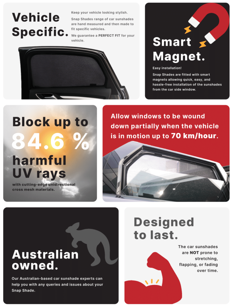 Product Information - Snap Shades