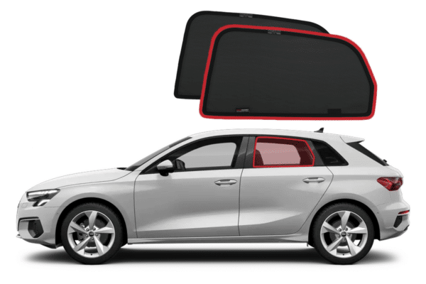 Audi A3 Sunshades - Perfect Fit Guaranteed - Snap Shades