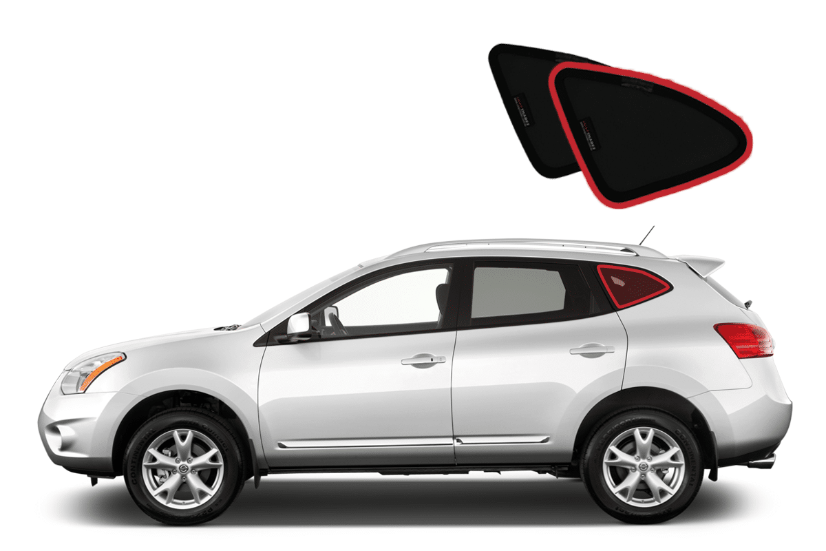 Nissan Rogue Sunshades - Perfect Fit Guaranteed - Snap Shades