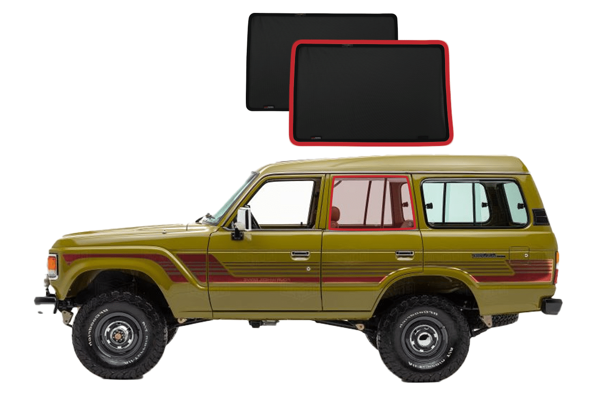 Toyota Landcruiser Rear Shades J60 1980-1992