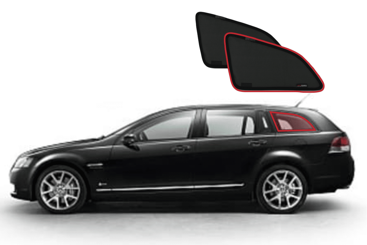 Holden Commodore Sunshades - Perfect Fit Guaranteed - Snap Shades