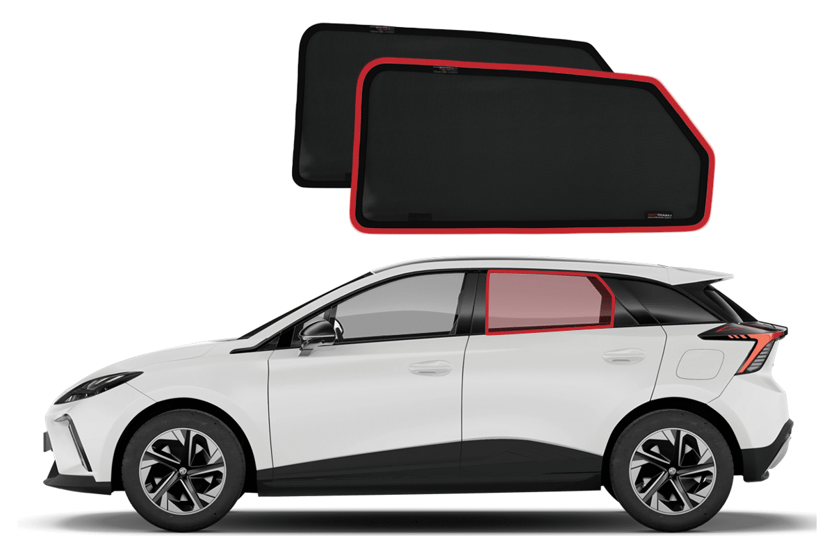 MG 4 Sunshades - Perfect Fit Guaranteed - Snap Shades