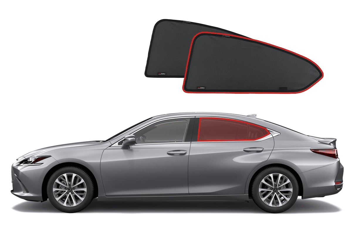 Lexus IS Sunshades - Perfect Fit Guaranteed - Snap Shades