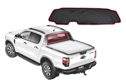 Ford Ranger 4th Generation Car Window Shades (P703; 2022-Present ...