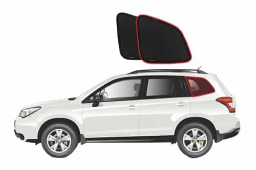 Subaru Forester 4th Generation Car Window Shades (SJ; 2013-2018) - Snap ...