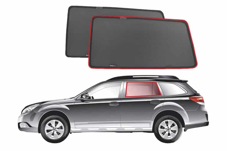Subaru Outback 4th Generation Car Window Shades (2009-2014) - Snap Shades