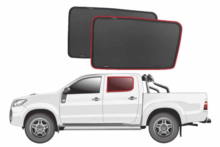 Toyota Hilux 7th Generation | TruckMasters OX Car Window Shades (AN10 ...