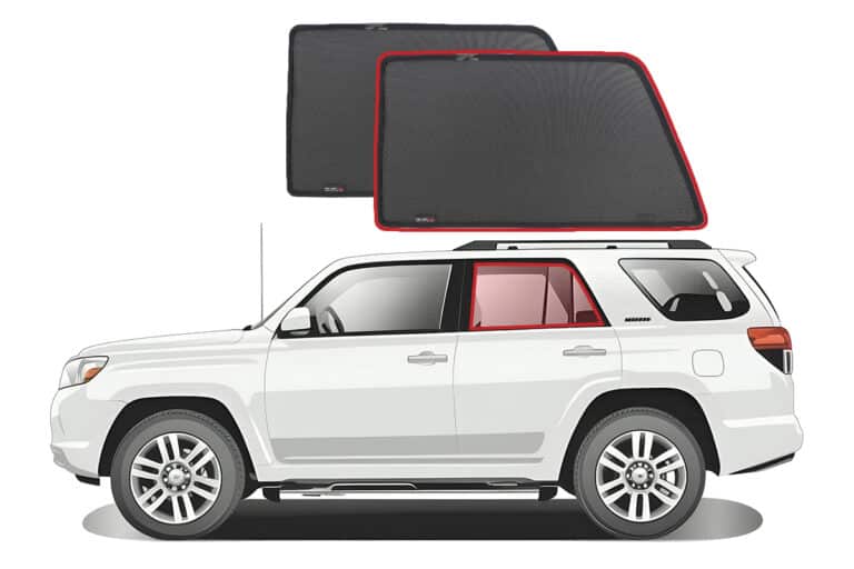 Toyota 4Runner 5th Generation Car Window Shades (N280; 2009-2024 ...