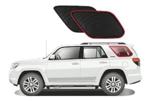 Toyota 4Runner 5th Generation Car Window Shades (N280; 2009-2024 ...