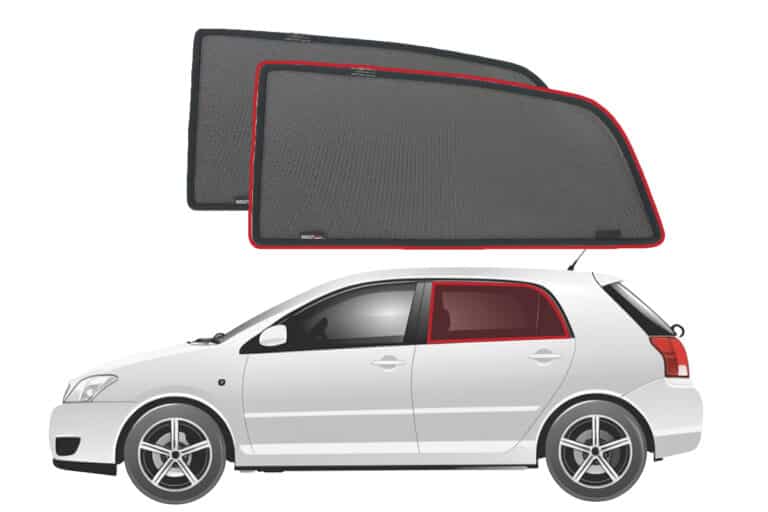 Toyota Corolla Hatchback 9th Generation Car Window Shades (E120/E130 ...