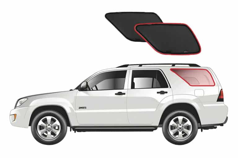 Toyota 4Runner 4th Generation Car Window Shades (N210; 2003-2009 ...